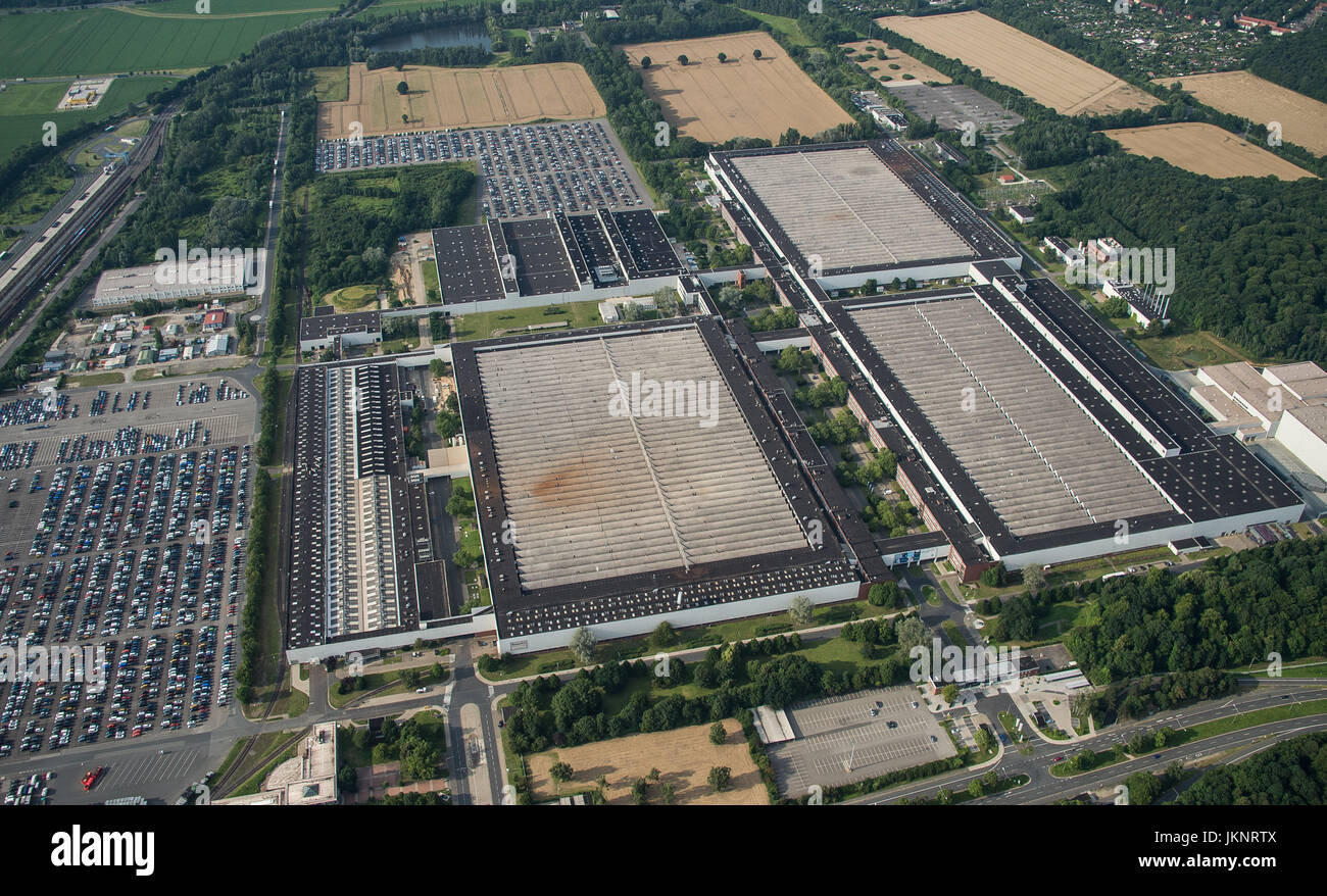 Aerial view volkswagen factory in hi-res stock photography and images ...