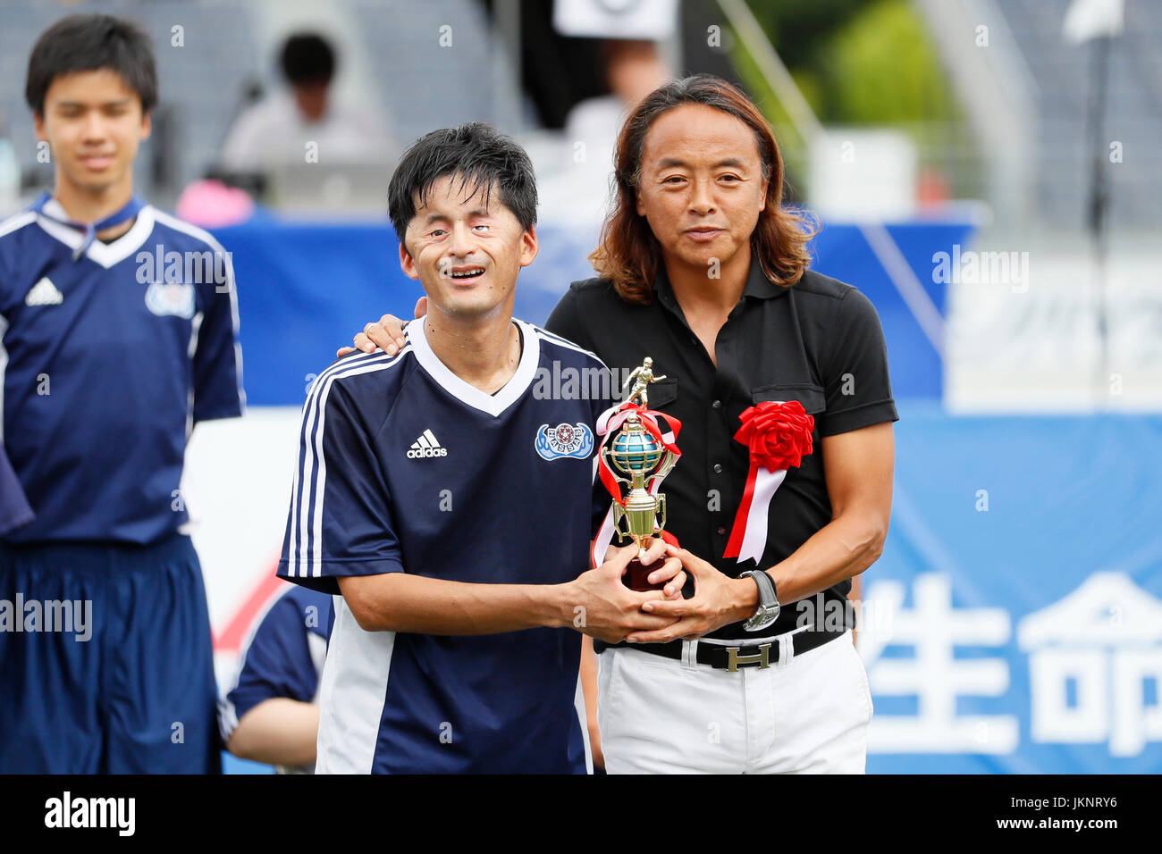 Aminovital field, Tokyo, Japan. 23rd July, 2017. Tomonari Kuroda ...