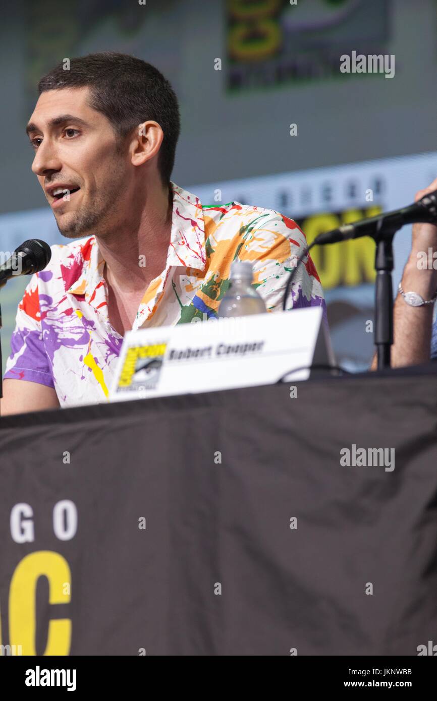 San Diego, US. 23rd July, 2017. Comic Con wraps up it's final day in ...