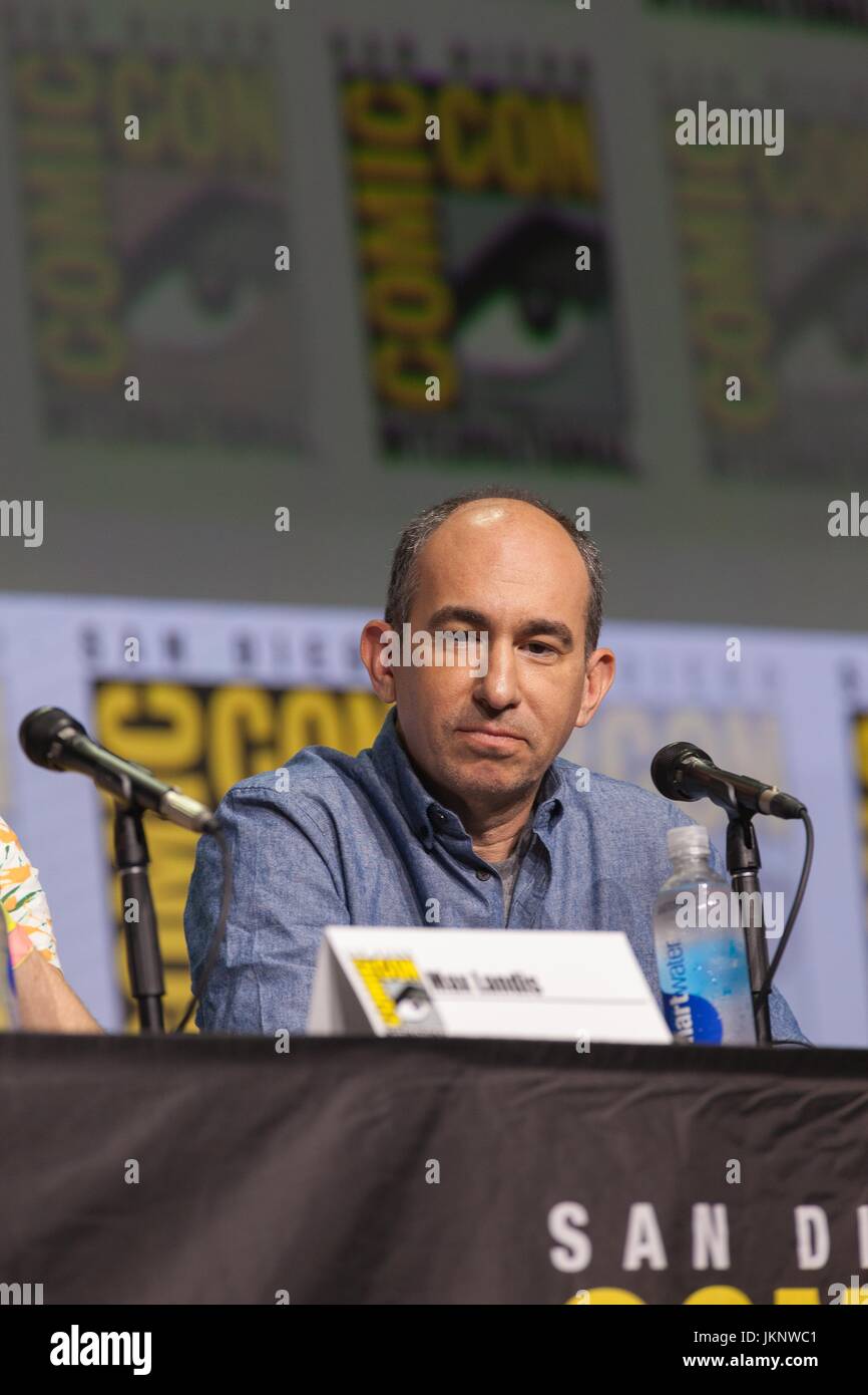 San Diego, US. 23rd July, 2017. Comic Con wraps up it's final day in ...