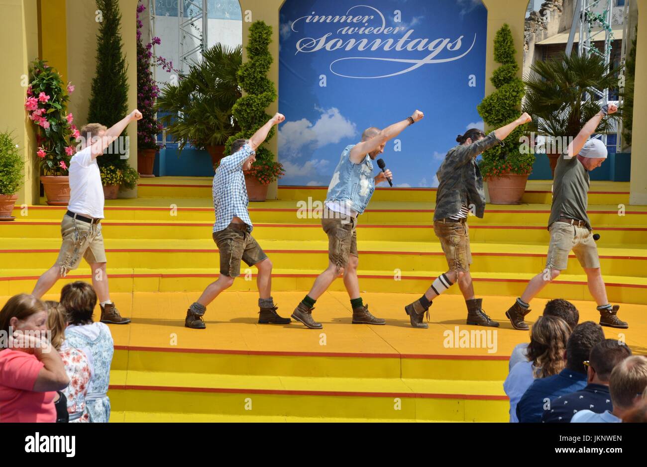 Rust, Germany, 23th July, 2017, Das Erste ARD TV Show "Immer wieder ...