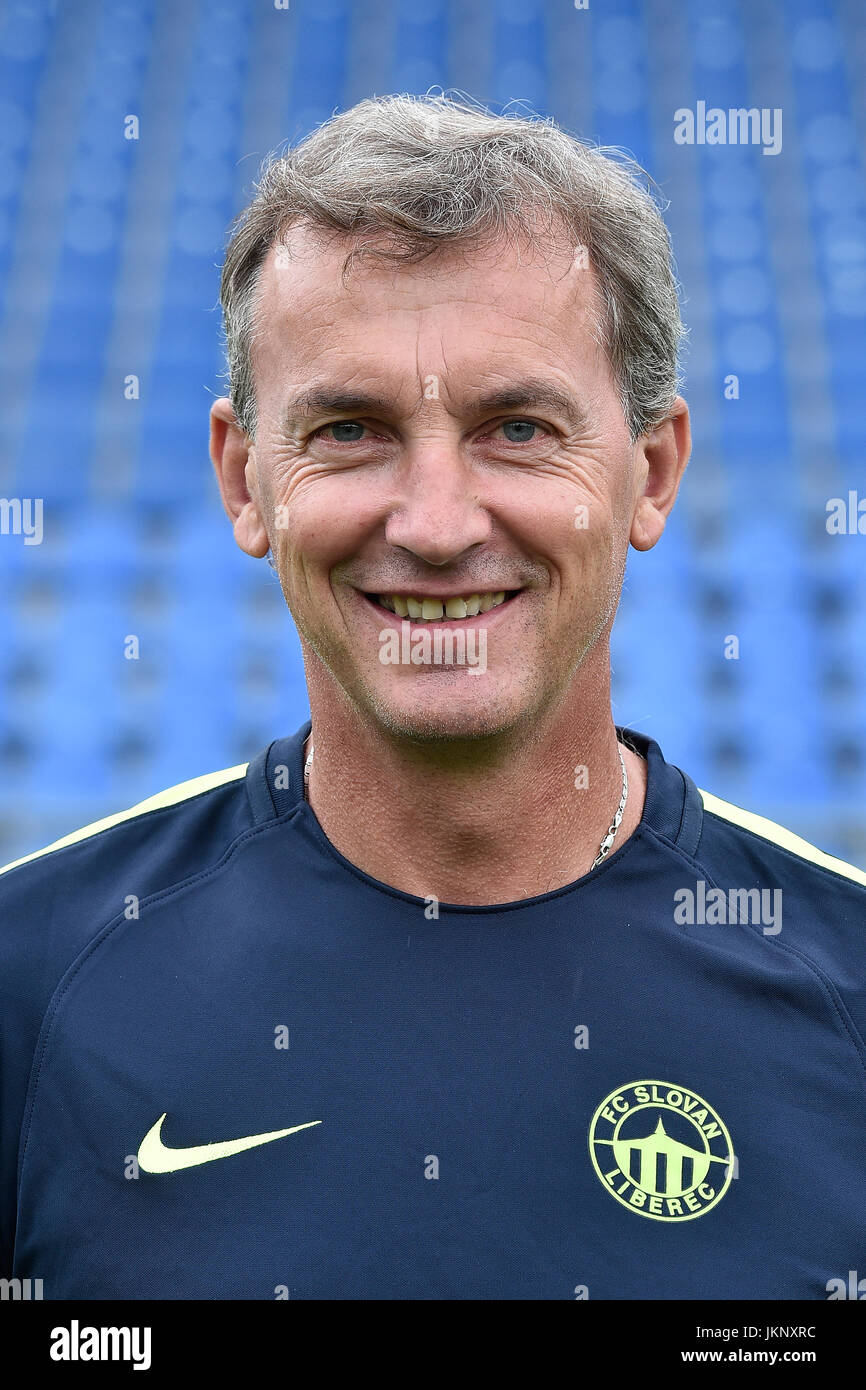 Liberec, Czech Republic. 24th July, 2017. Jiri Neumann team manager of ...