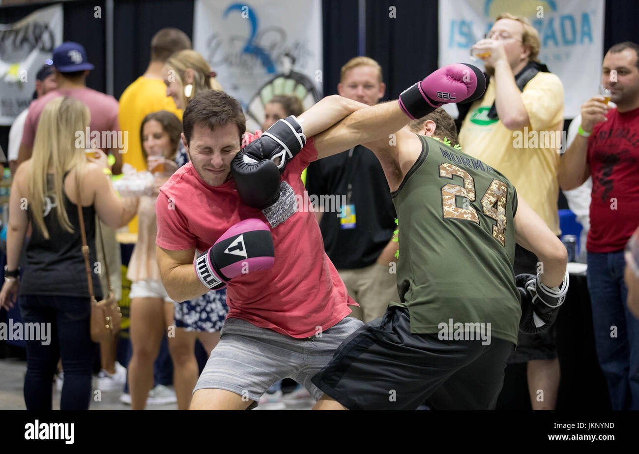 Booth boxing hi-res stock photography and images - Alamy
