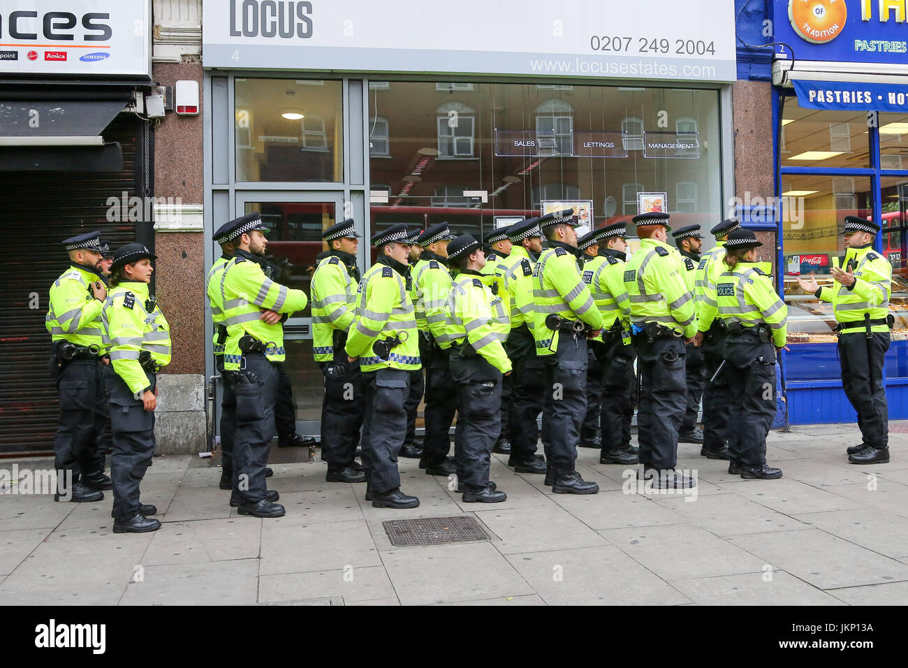 Stoke Newington Police Station. Hackney. London, UK. 24th July, 2017 ...