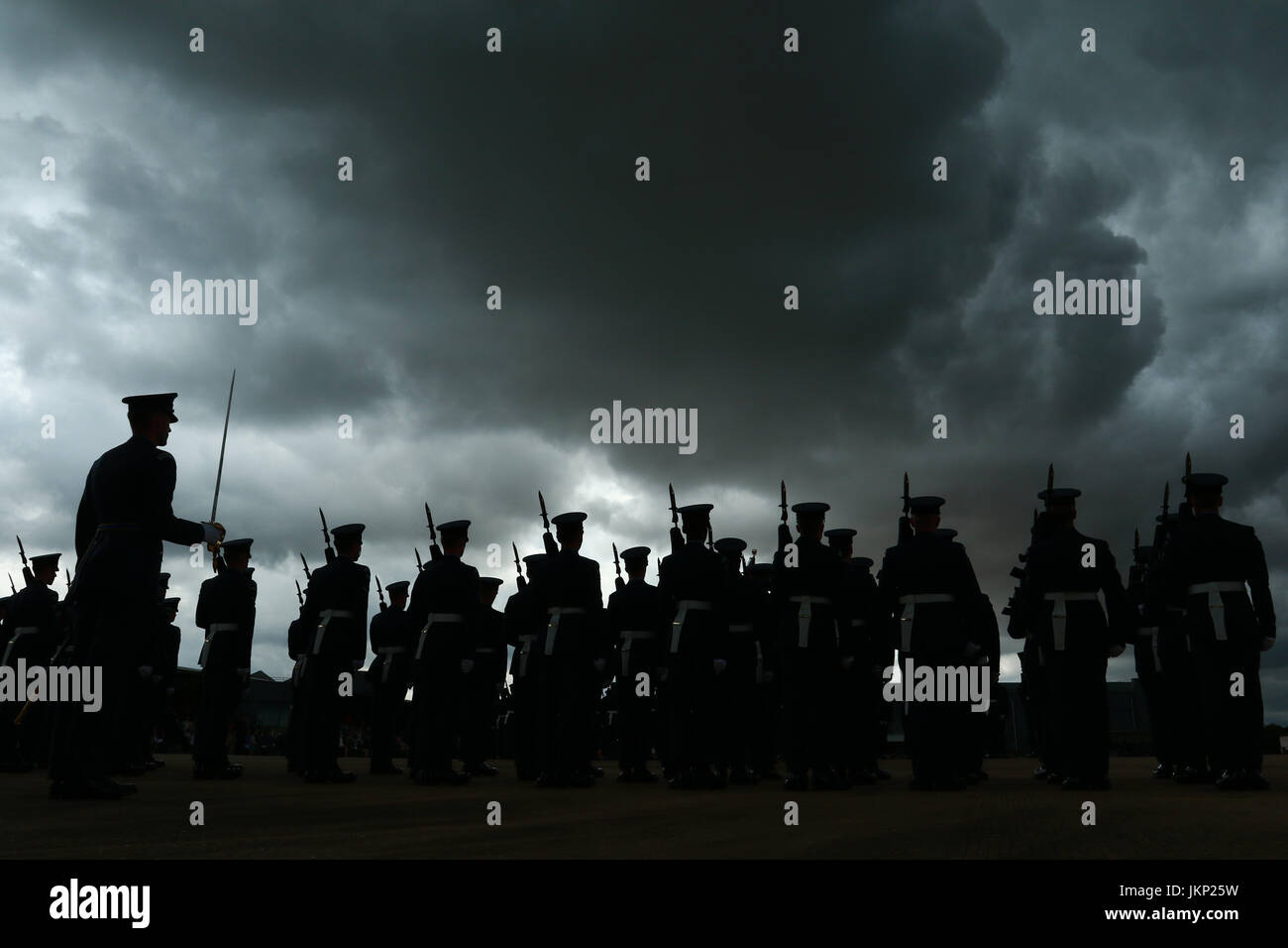 Raf regiment parade hi-res stock photography and images - Alamy