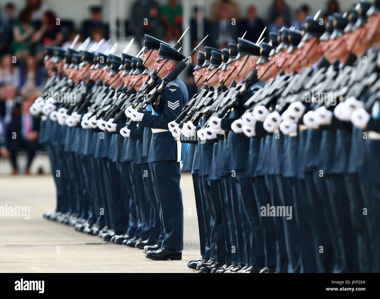 HRH Prince Harry today visited RAF Honington in Suffolk. The Commandant ...