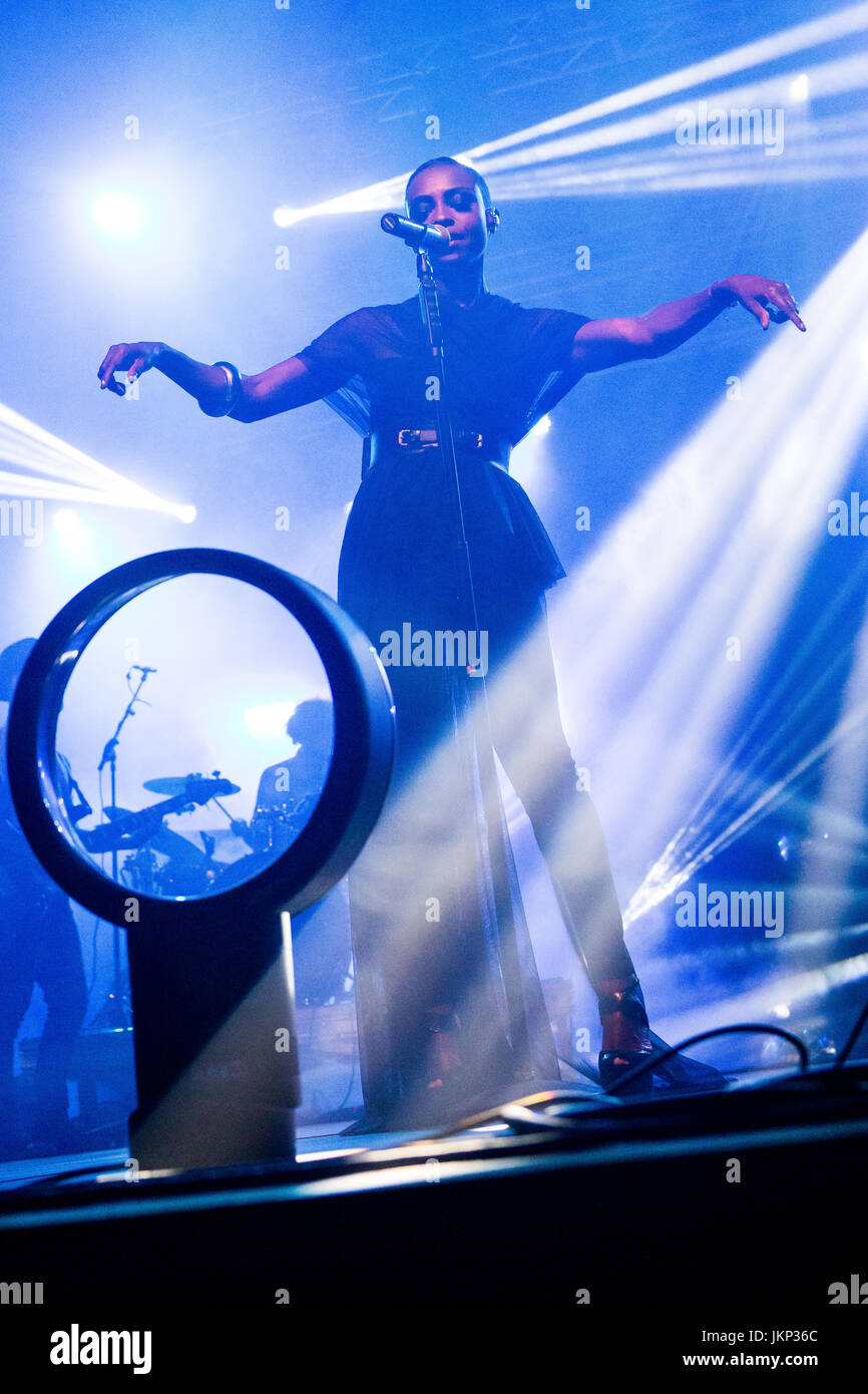 Milan, Italy. 24th July, 2017. The English electronic band MORCHEEBA ...