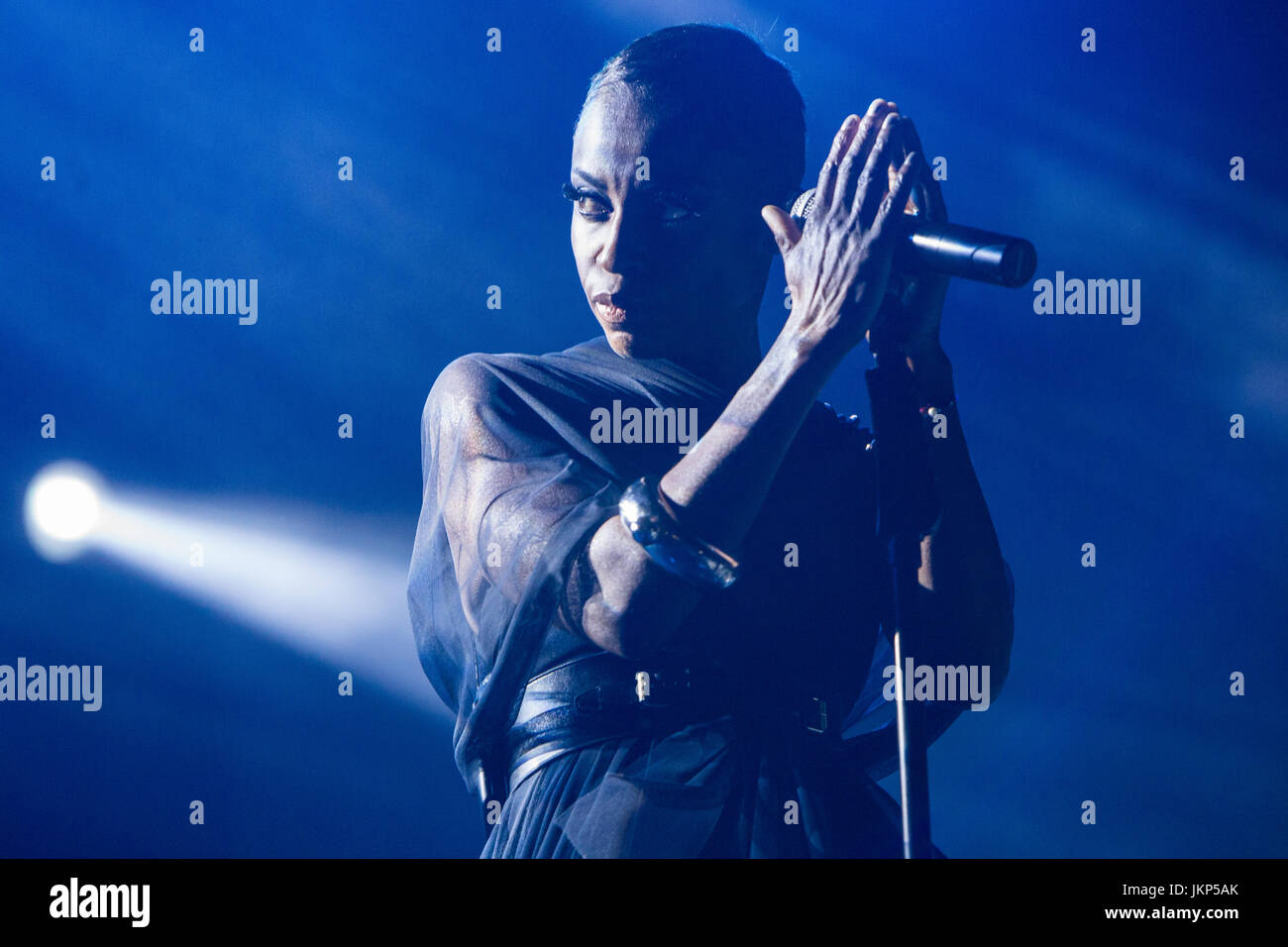 Milan, Italy. 24th July, 2017. The English electronic band MORCHEEBA ...