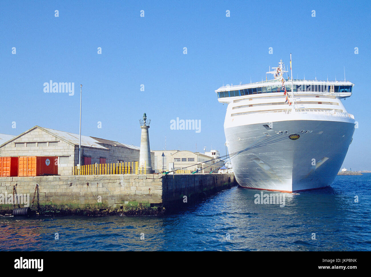 Harbour. Vigo, Pontevedra province, Galicia, Spain Stock Photo - Alamy