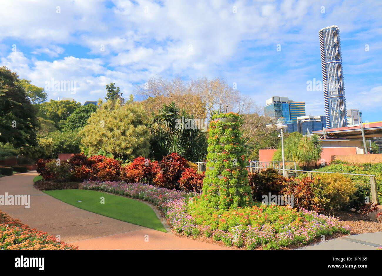 Roma street park garden Brisbane Australia Stock Photo - Alamy