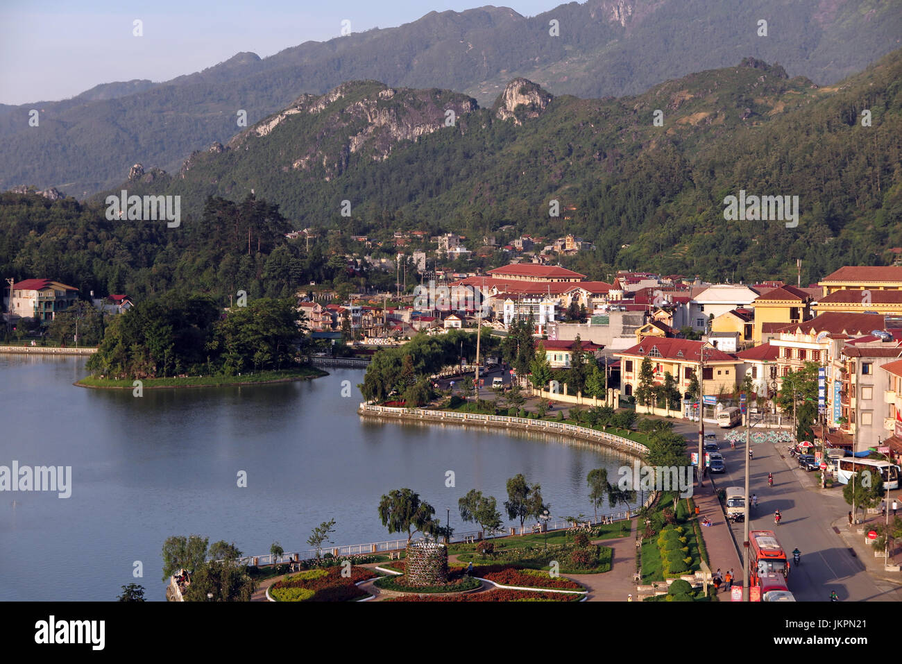 Sapa town scenery hi-res stock photography and images - Alamy