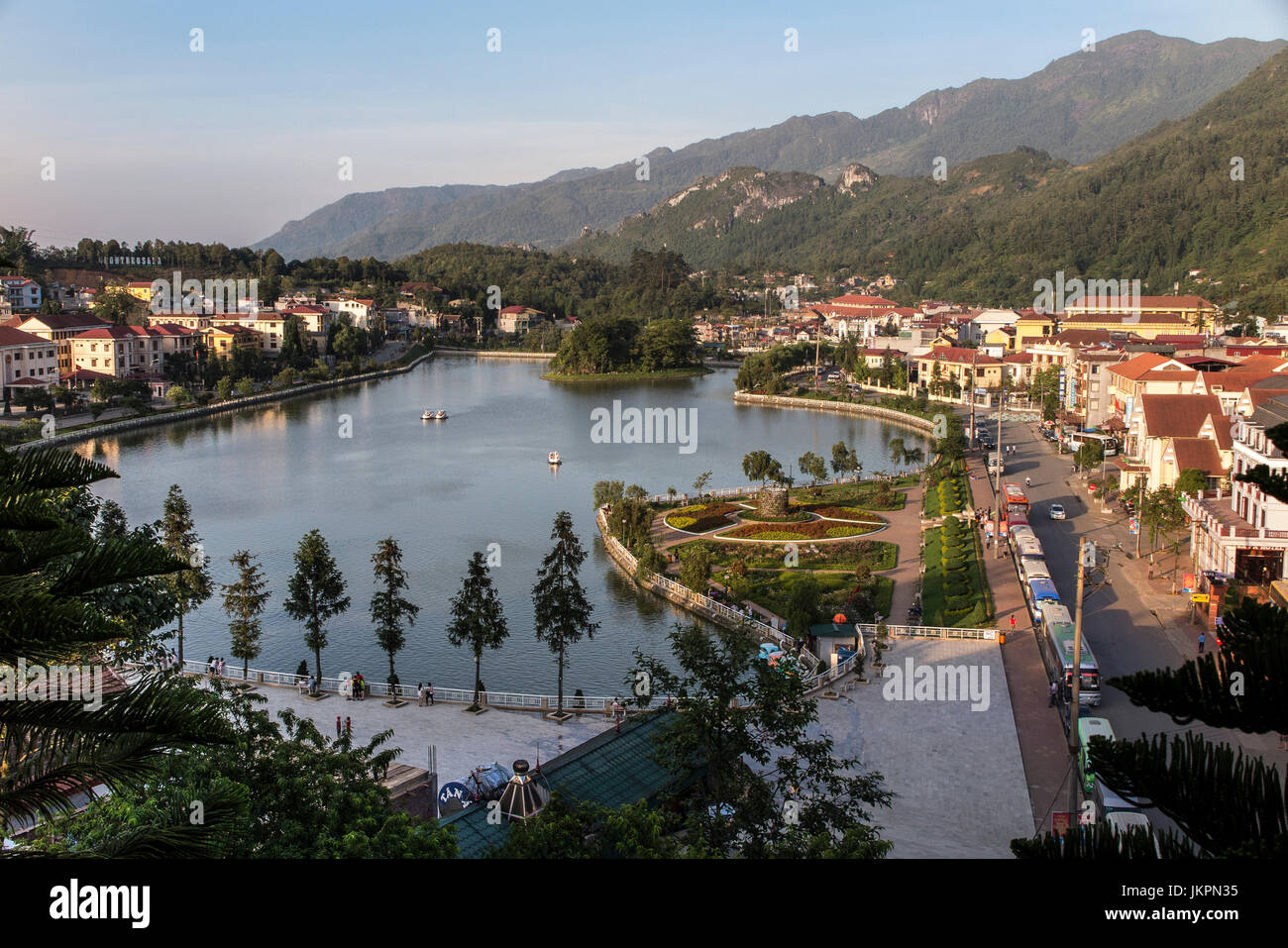 Sapa town scenery hi-res stock photography and images - Alamy