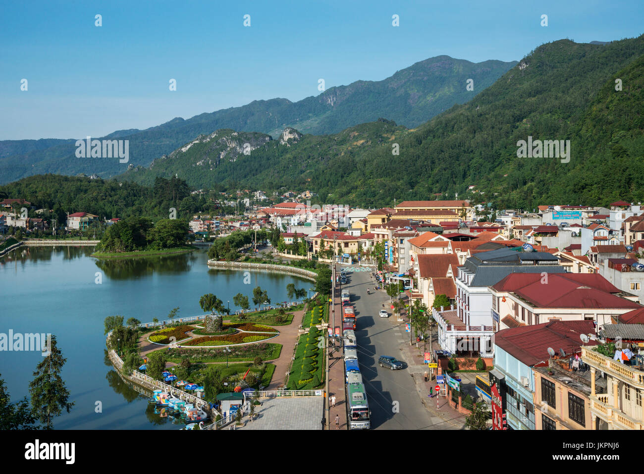 Sapa town scenery hi-res stock photography and images - Alamy