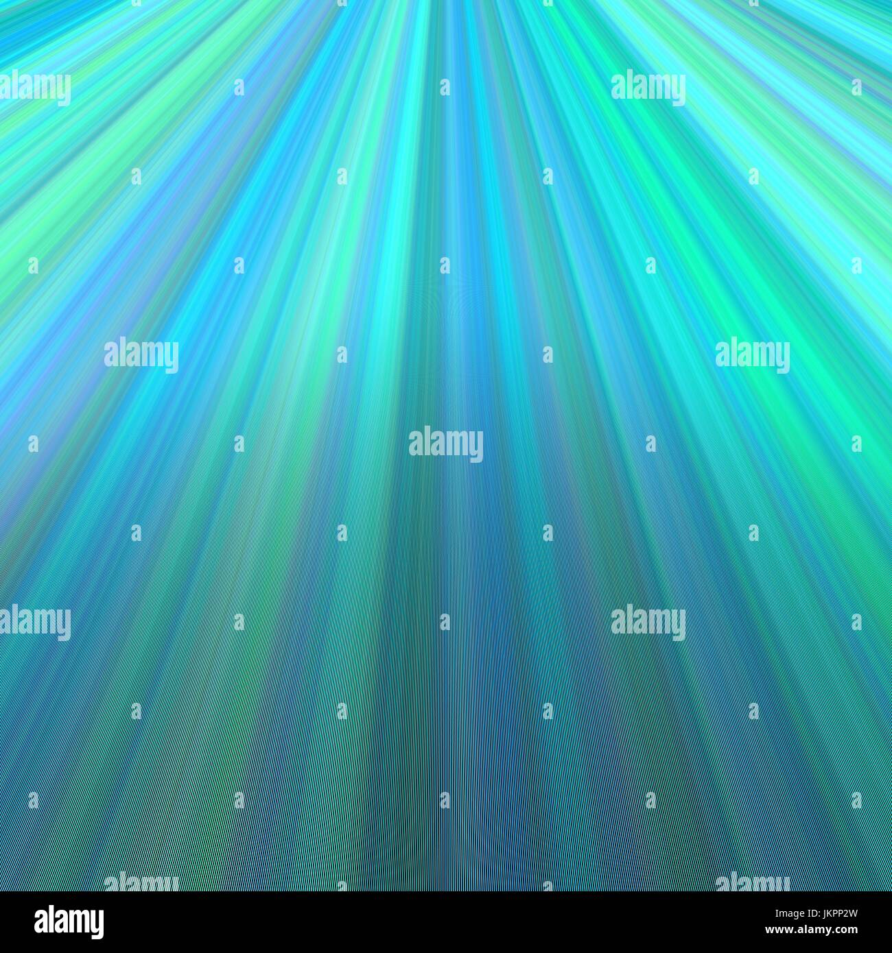 Ray light background - vector graphic from lines in cyan tones Stock ...