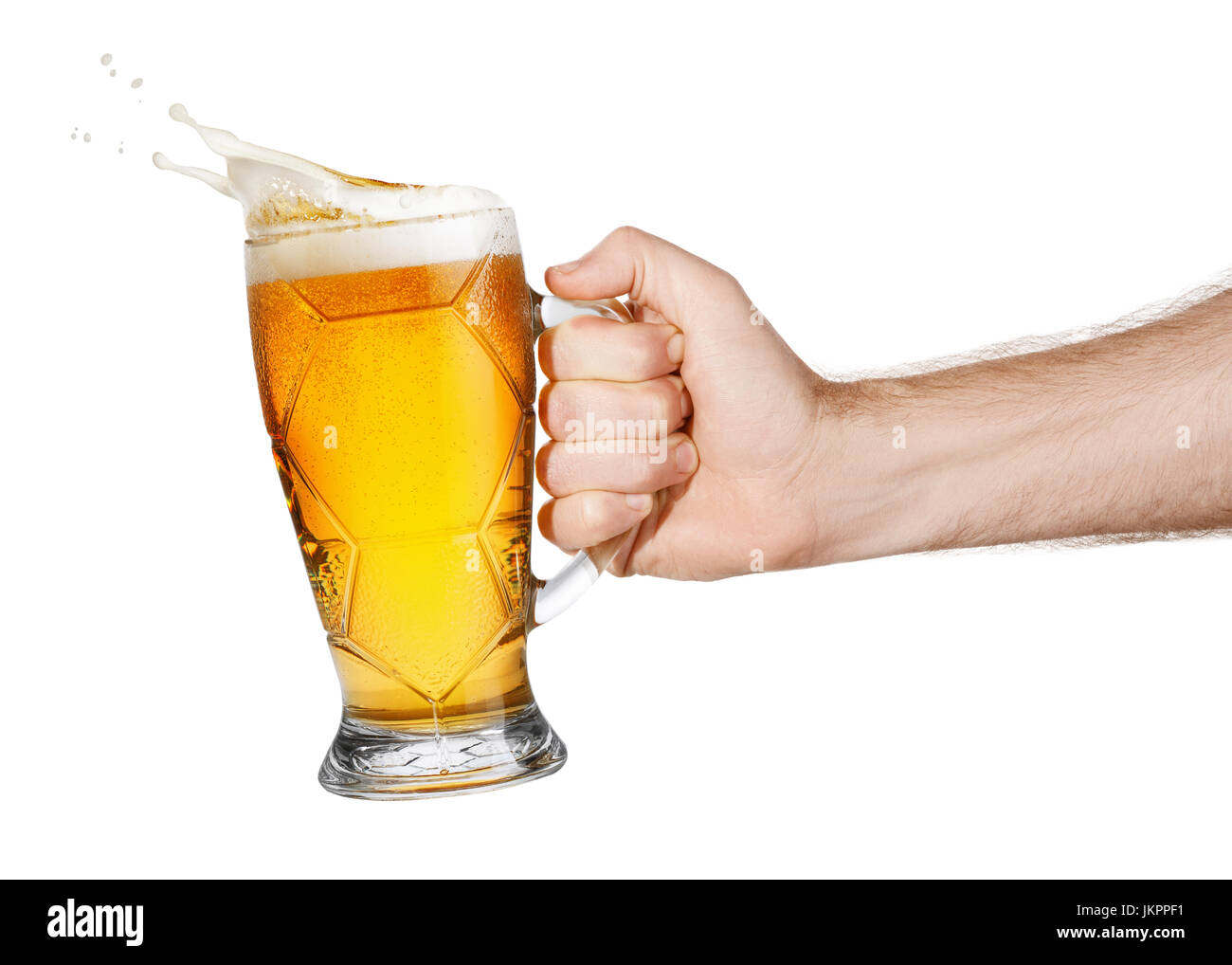 Beer mug hand hi-res stock photography and images - Alamy