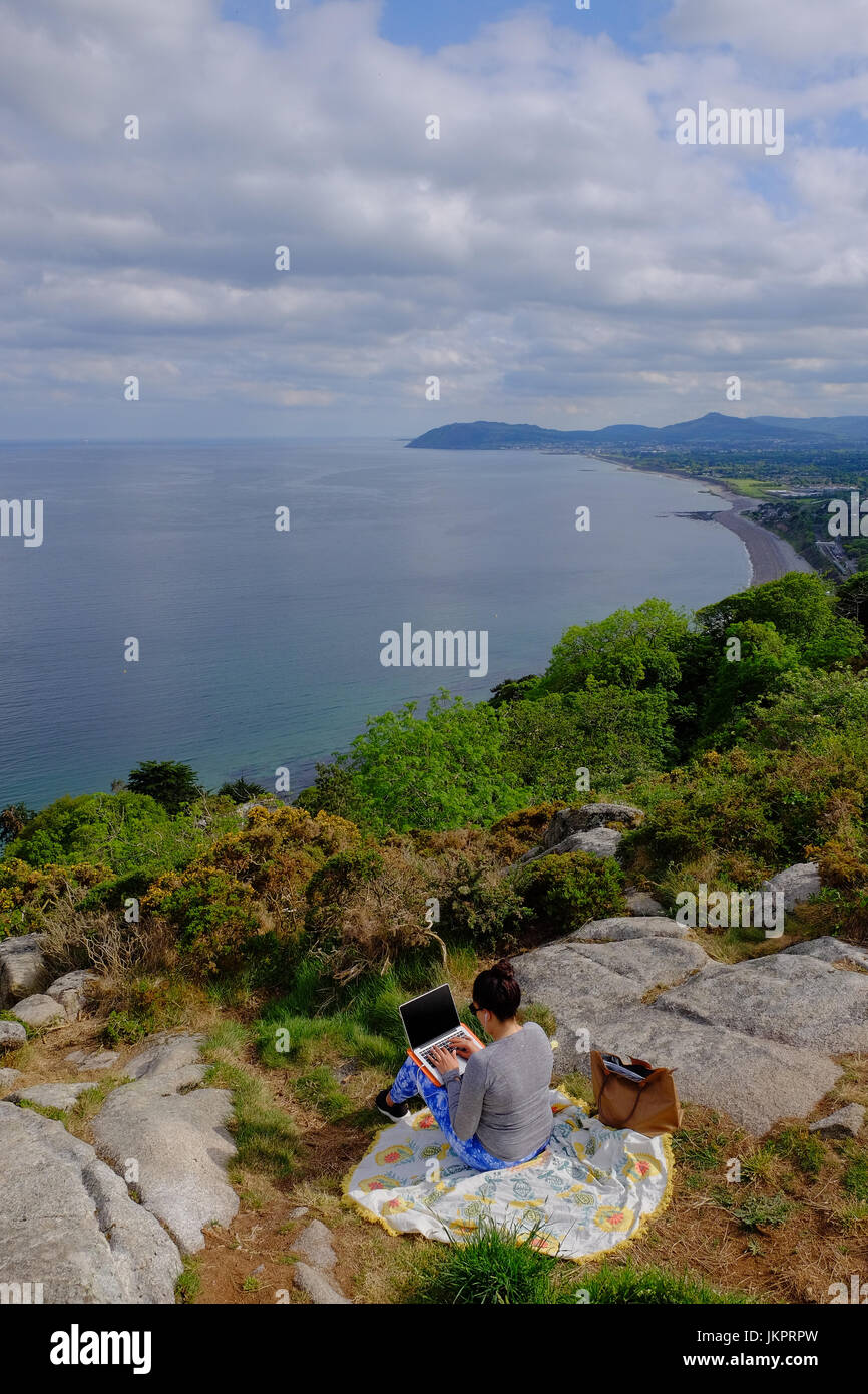 Killiney Bay, Dun Laoghaire, Dublin, Ireland Stock Photo - Alamy