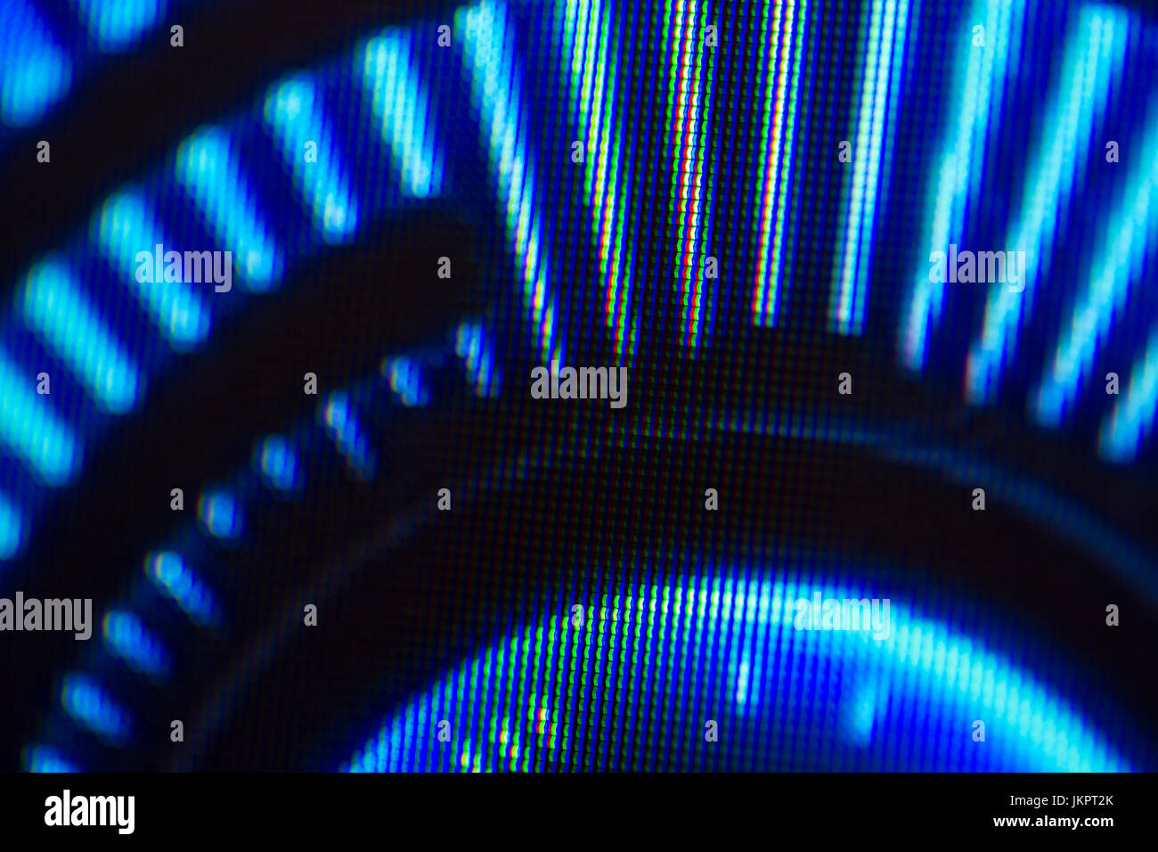 Light emitting diodes nacro for LED display. Digital LED screen blue ...