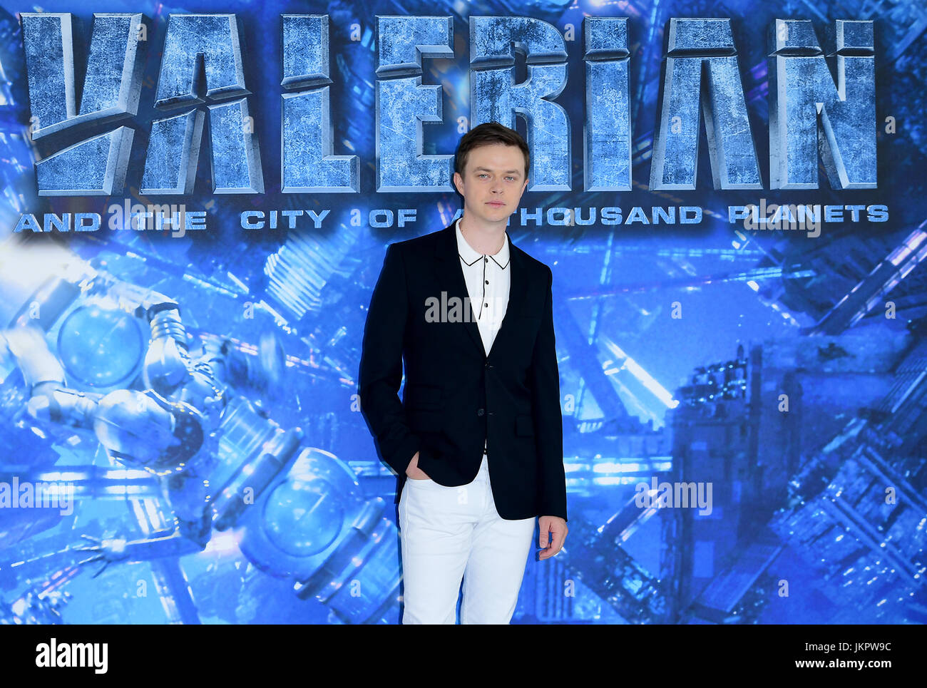 Dane DeHaan attending the Valerian Photo call at The Langham Hotel ...