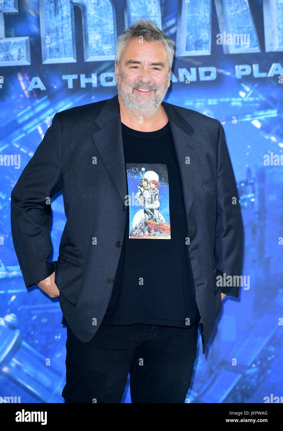 Director Luc Besson attending the Valerian Photo call at The Langham ...