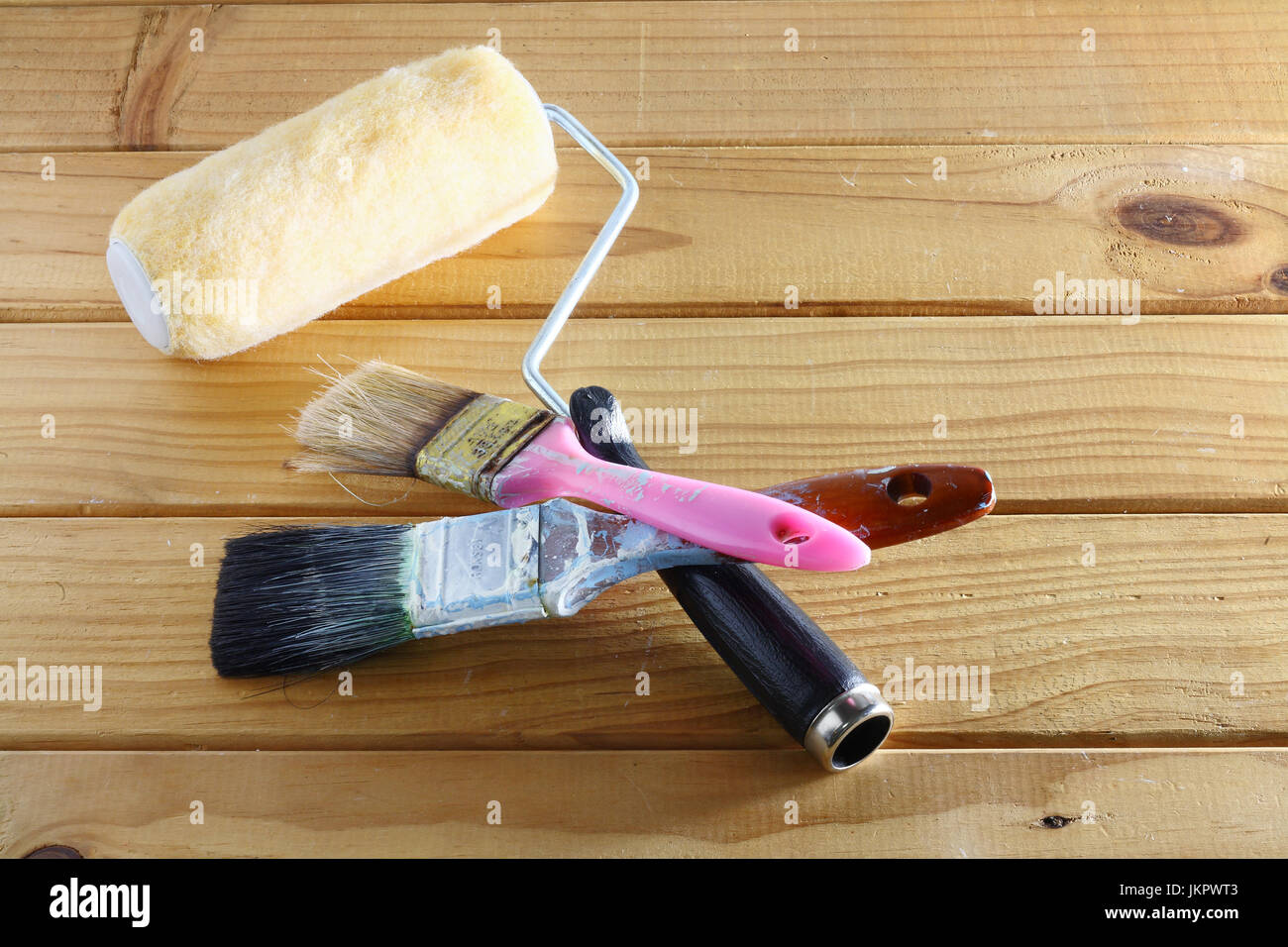 Diy painting tools hi-res stock photography and images - Alamy