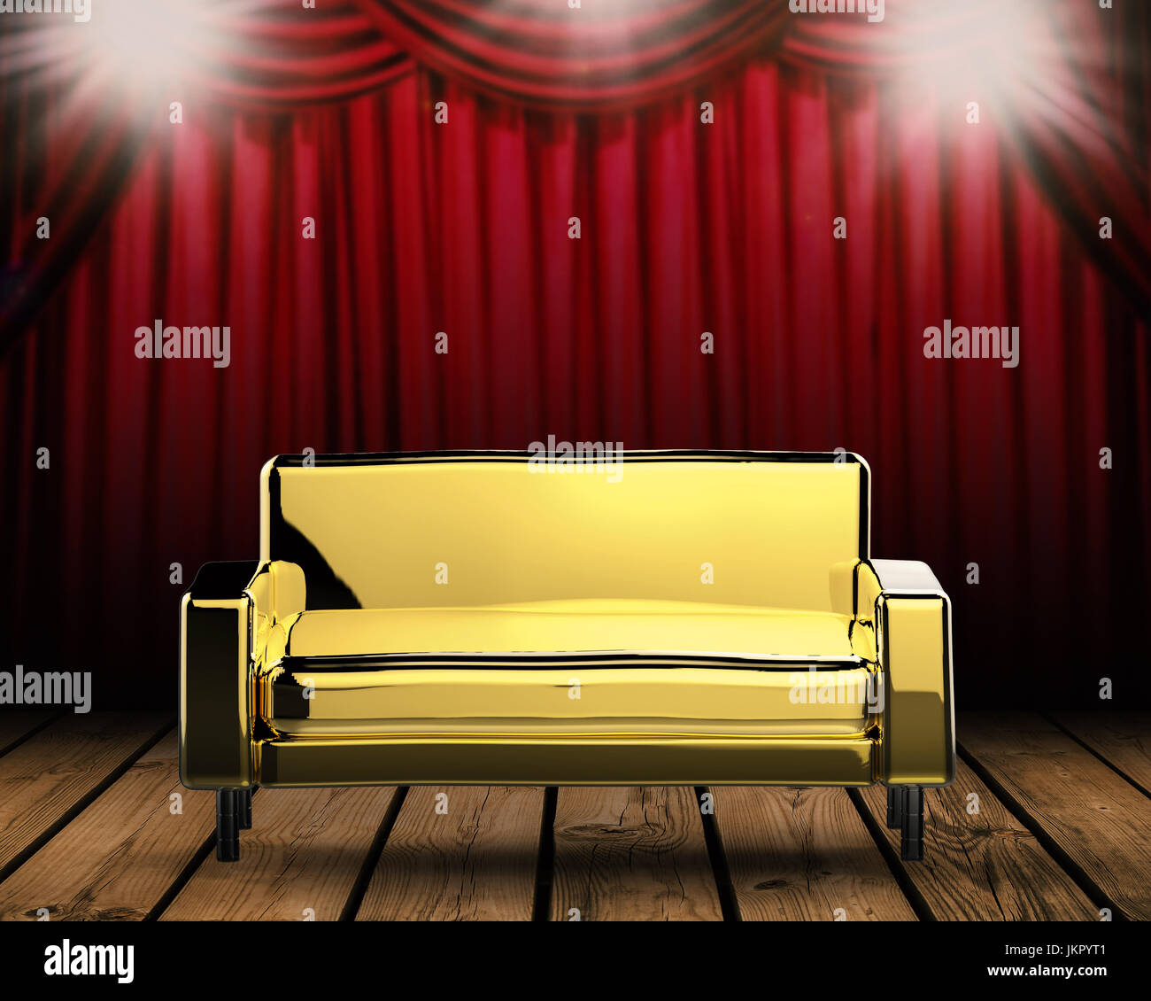 Sofa on stage hi-res stock photography and images - Alamy