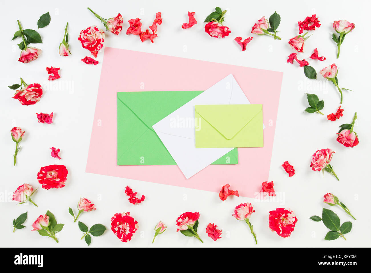 Colorful envelopes hi-res stock photography and images - Alamy