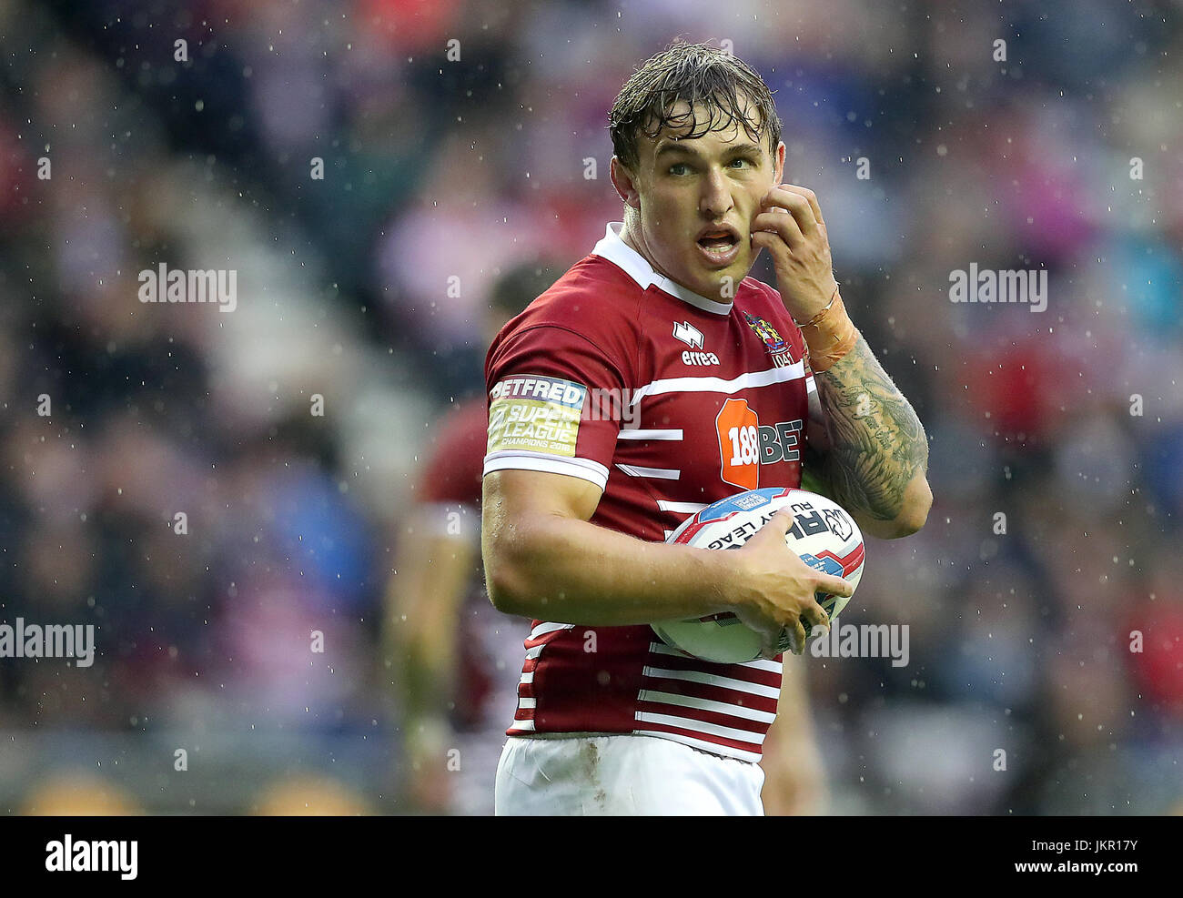 Sam Powell, Wigan Warriors Stock Photo - Alamy