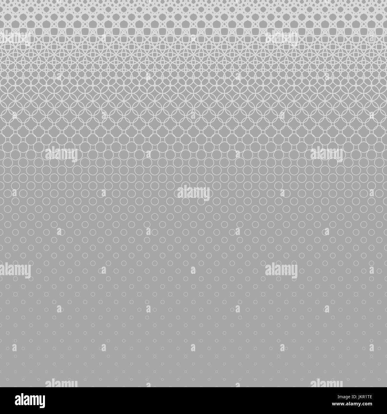 Grey Abstract Geometrical Halftone Circle Pattern Background Vector Graphic From Rings In