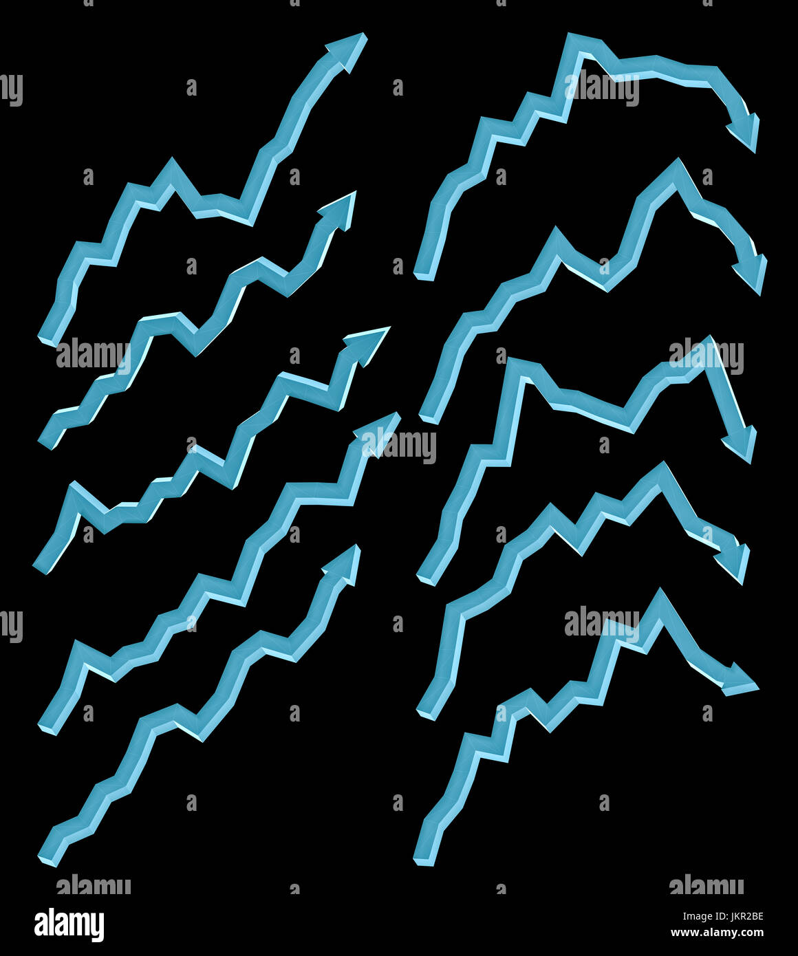 Circular black arrow pattern hi-res stock photography and images - Alamy