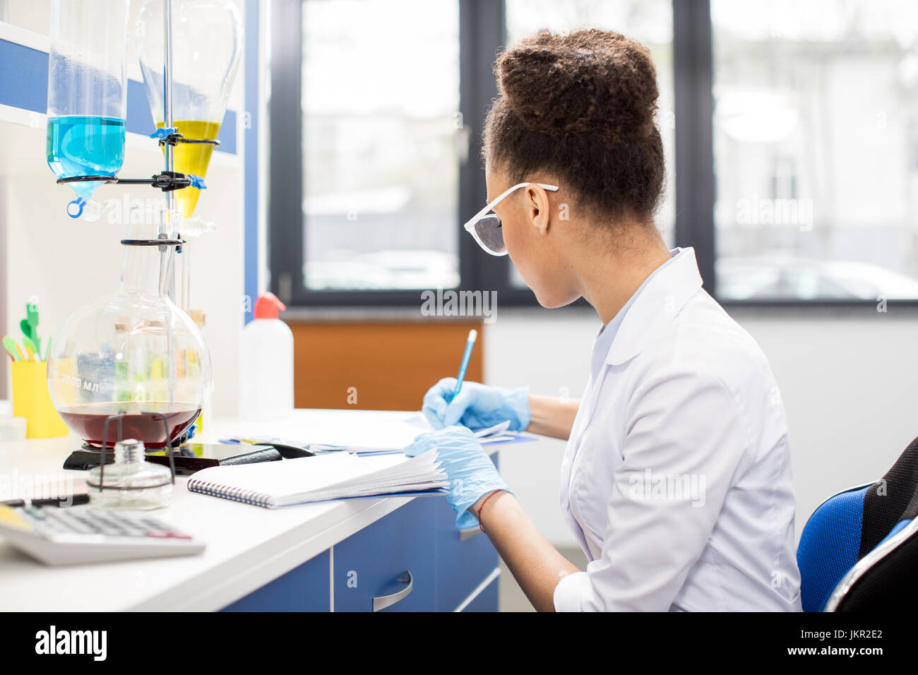 Laboratory notes hi-res stock photography and images - Alamy