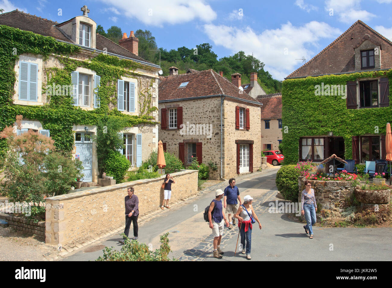 France, Indre(36), le Berry, vallée de la Creuse, Gargilesse-Dampierre ...