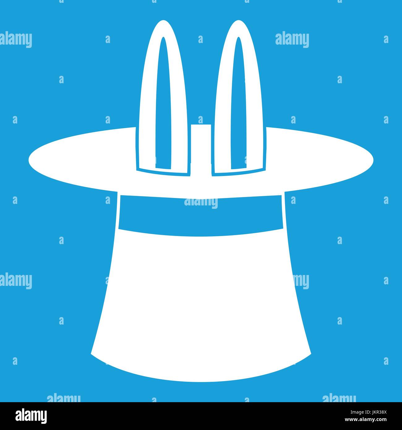 Rabbit from a hat Stock Vector Images - Alamy