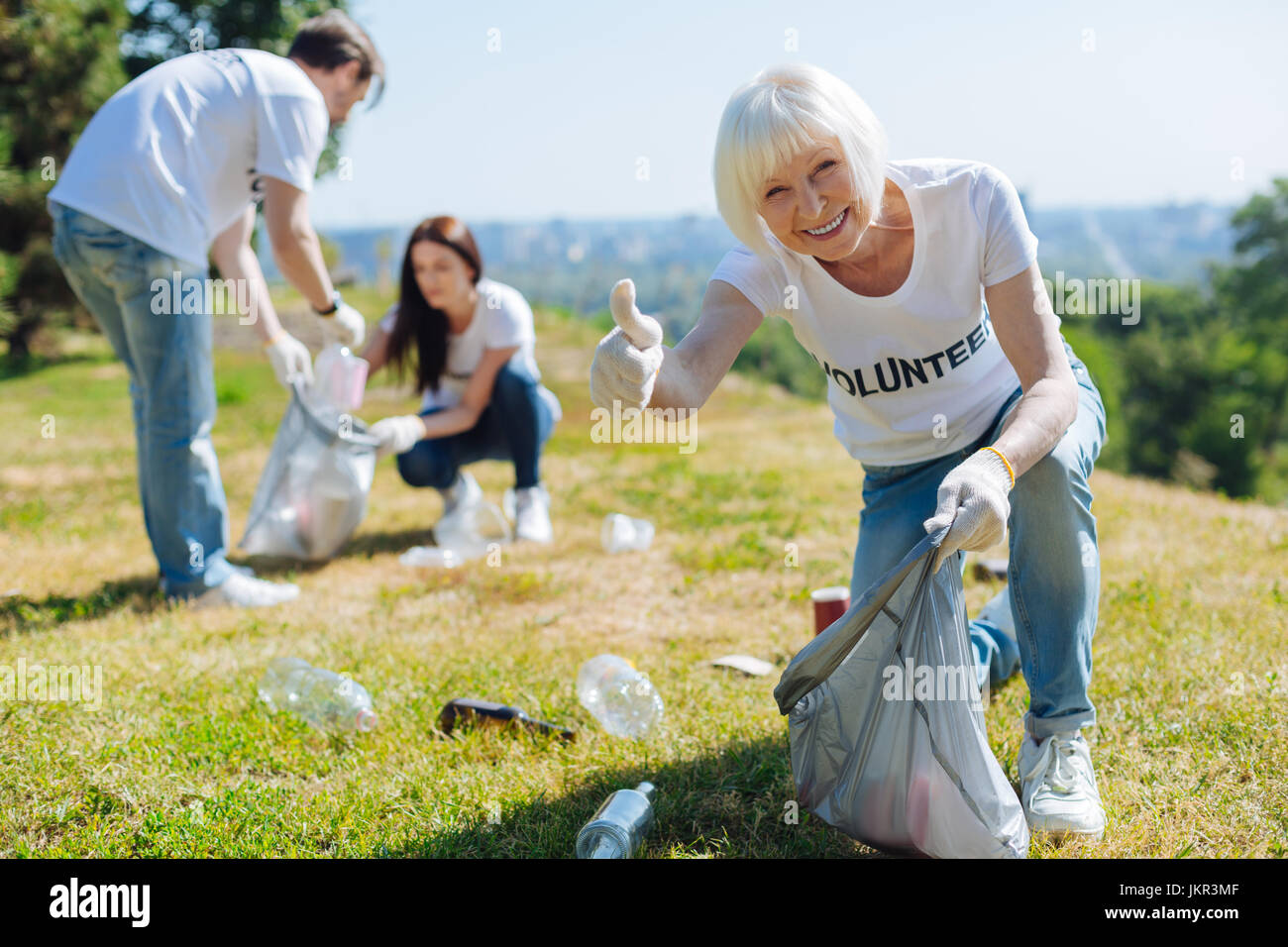 Helping the local environment hi-res stock photography and images - Alamy