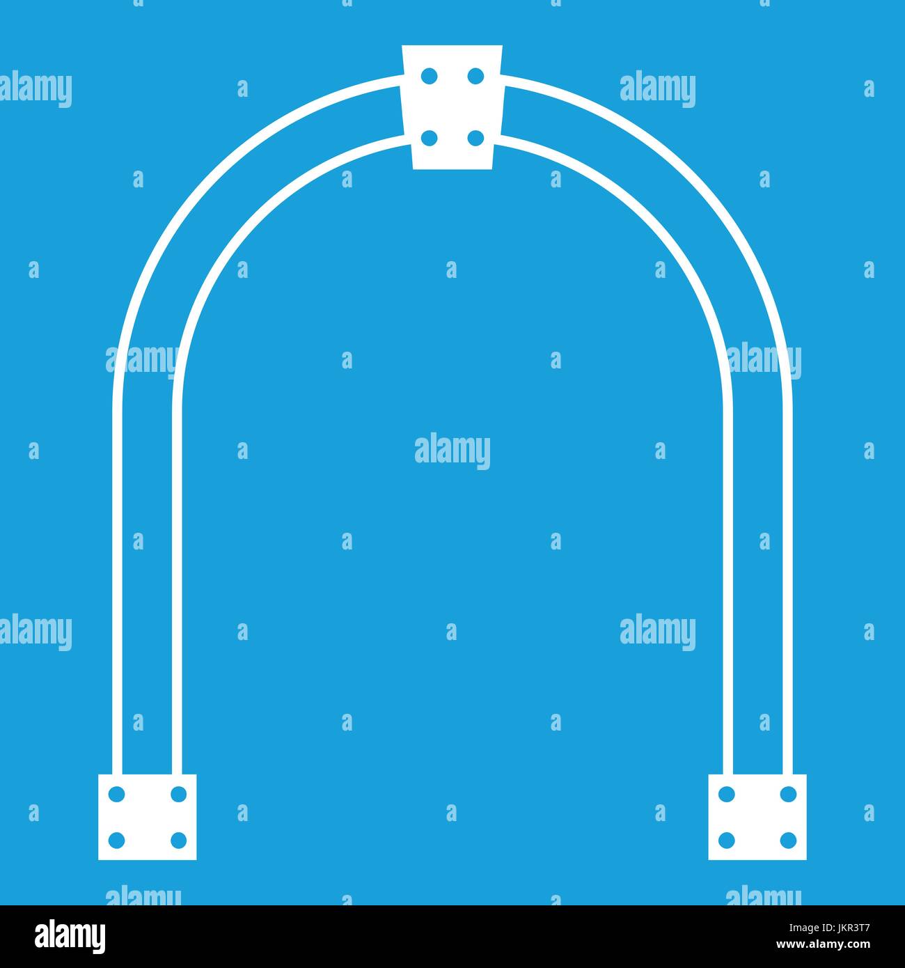 Arch icon white Stock Vector Image & Art - Alamy