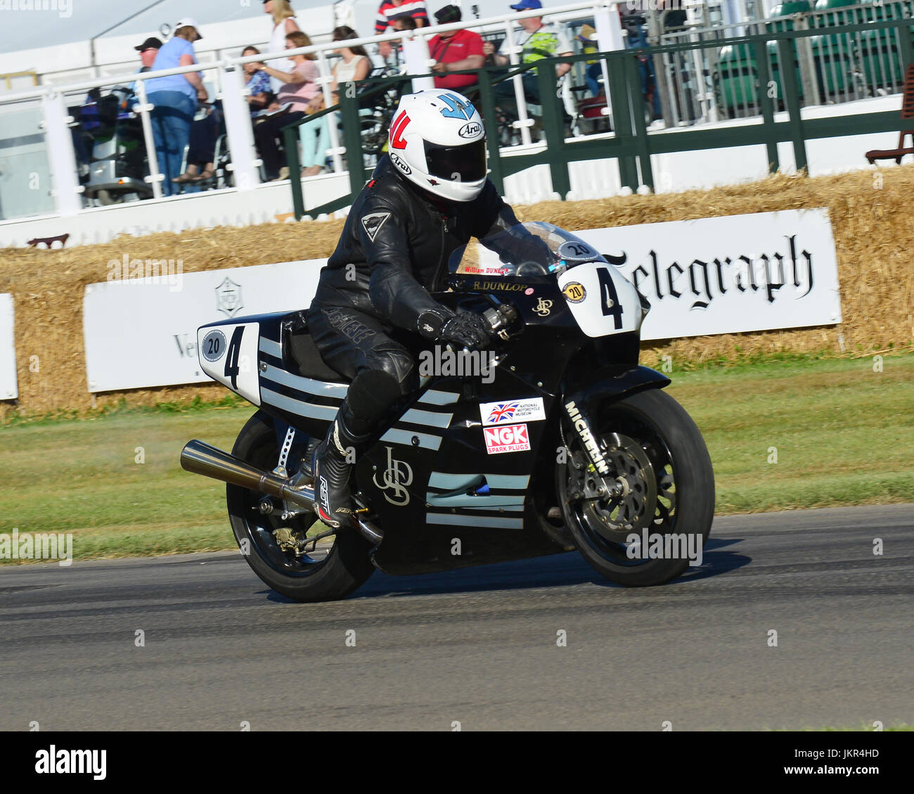 William Dunlop, Norton JPS Works Rotary RCW, Goodwood Festival of Speed ...