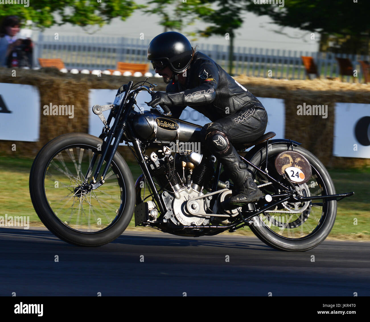 Ian Bain, Brough Superior KTOR, Goodwood Festival of Speed, 2017, Peaks ...