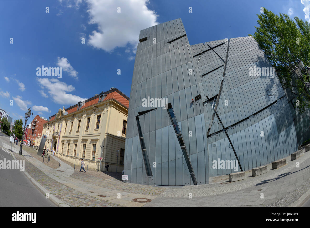 Jewish museum, Lindenstrasse, cross mountain, Berlin, Germany ...