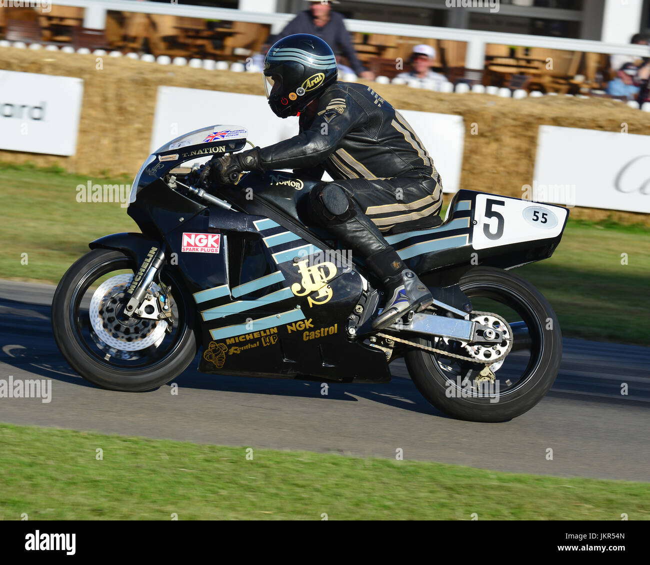Trevor Nation, Norton JPS Works Rotary NRS, Goodwood Festival of Speed ...