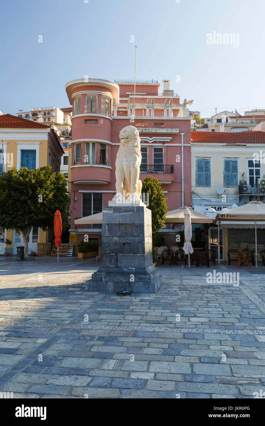 Vathy square samos hi-res stock photography and images - Alamy