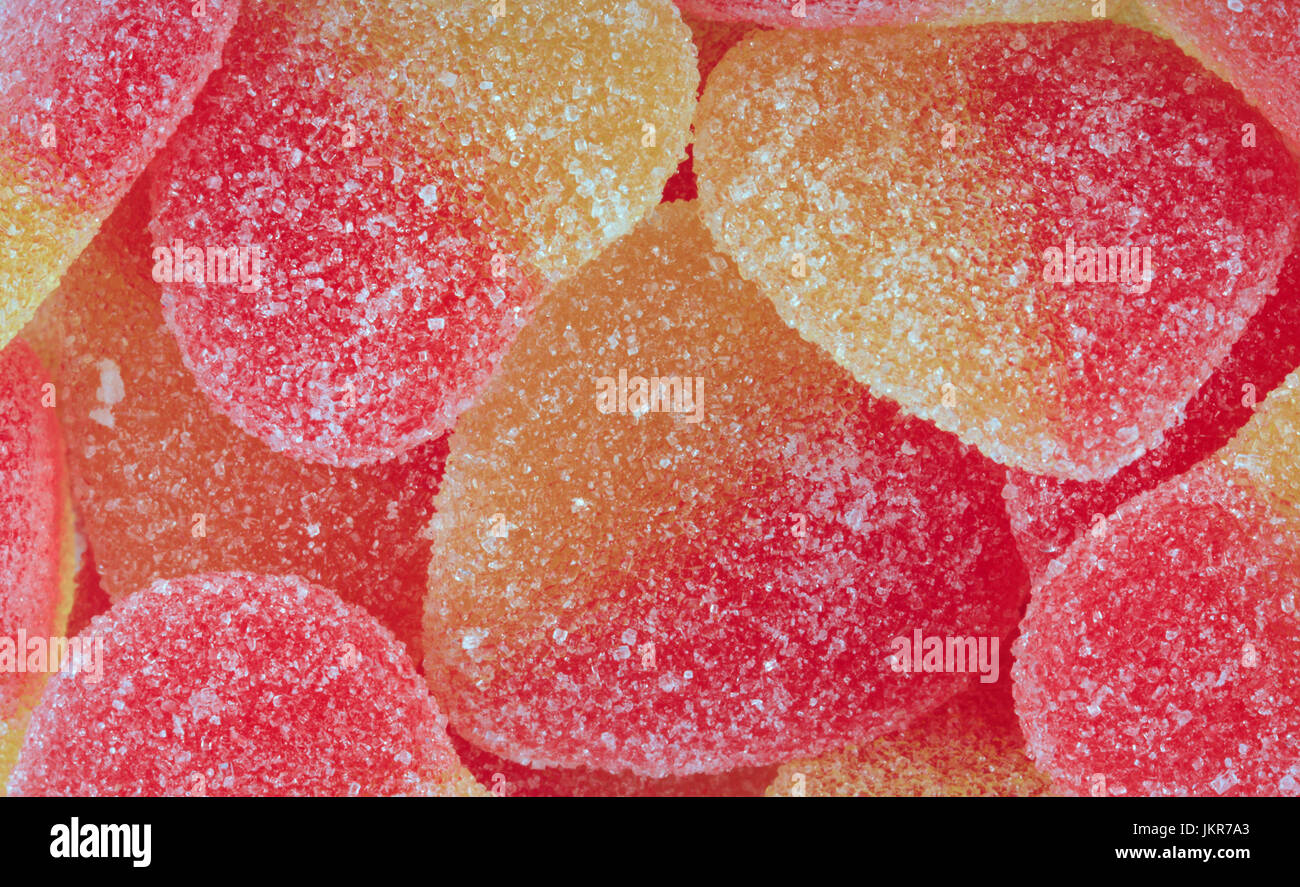 many Multicolor Fruit Jelly Stock Photo - Alamy