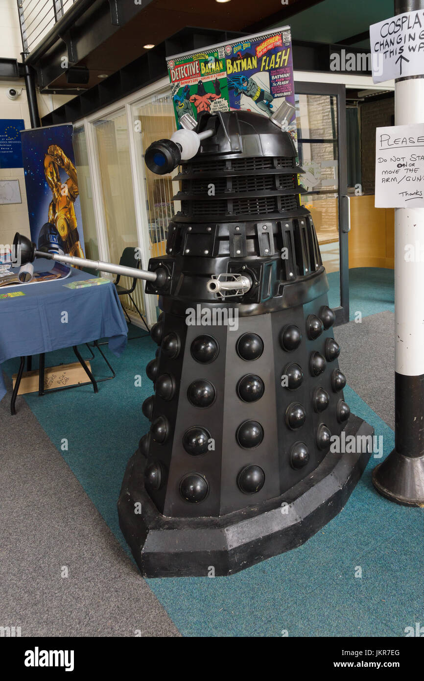 Full size Dalek display from the British TV series Doctor Who at the ...