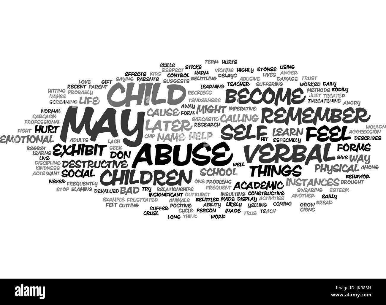 Verbal Background Stock Vector Images - Alamy