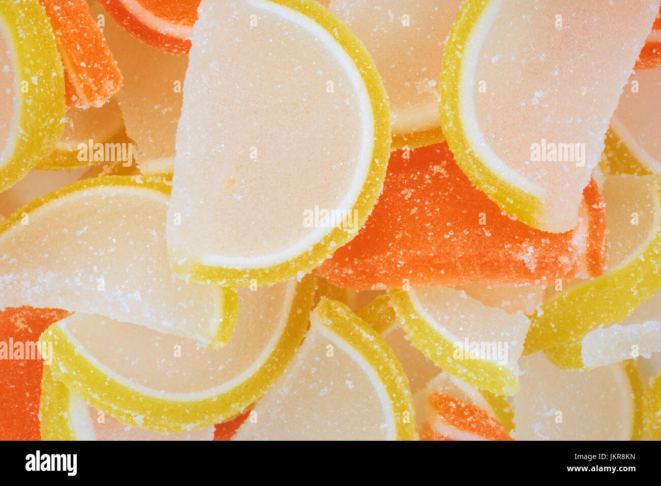 many Multicolor Fruit Jelly Stock Photo - Alamy