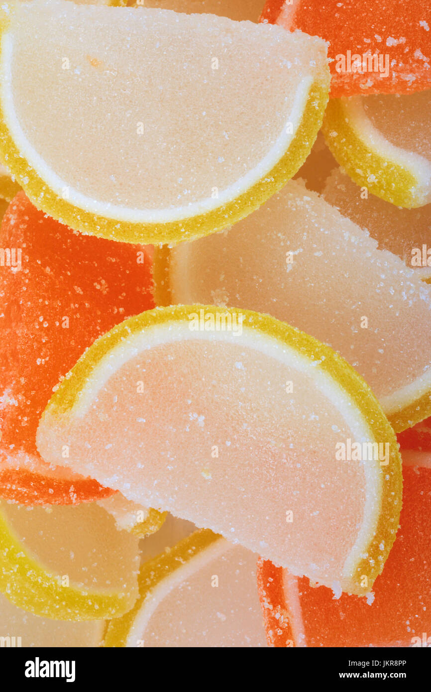 many Multicolor Fruit Jelly Stock Photo - Alamy