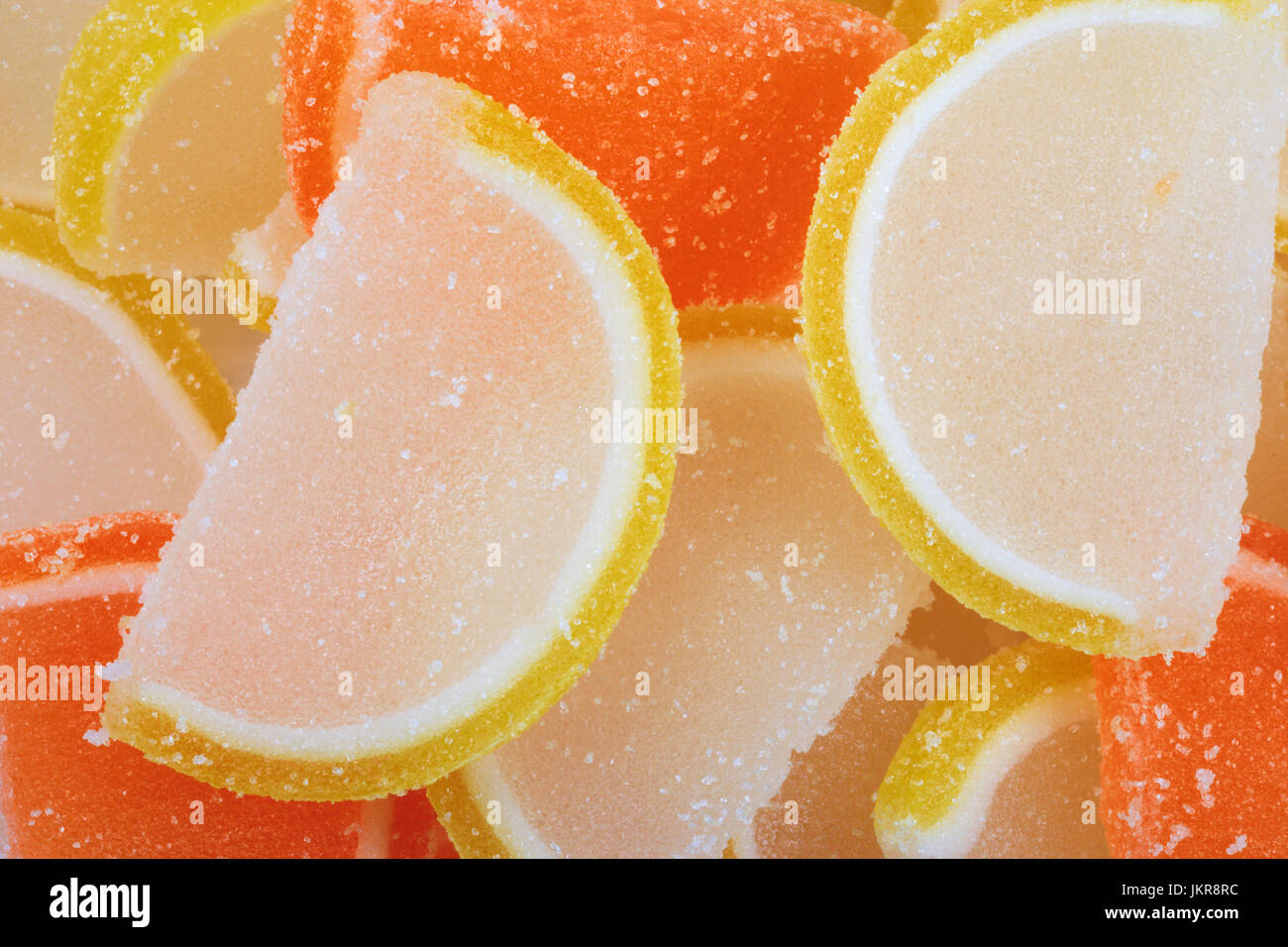 many Multicolor Fruit Jelly Stock Photo - Alamy