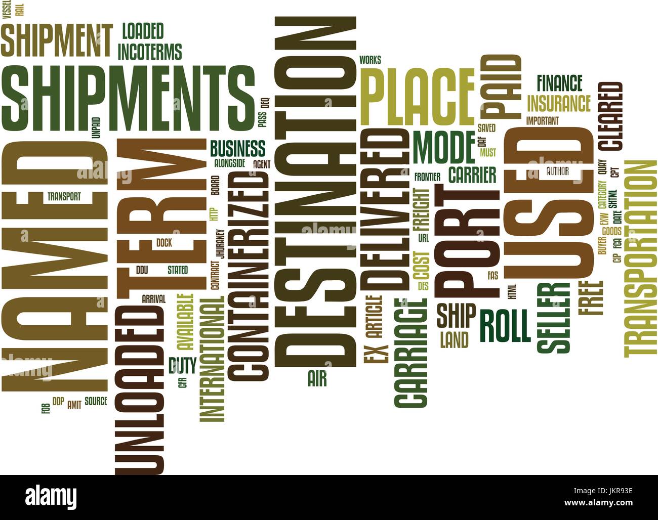 Incoterms Stock Vector Images - Alamy