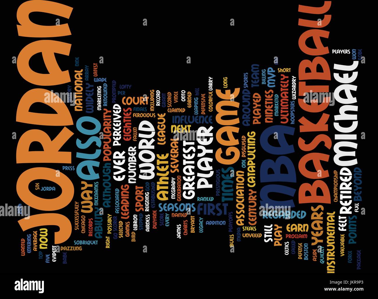 Michael Jordan Basketball Stock Vector Images - Alamy