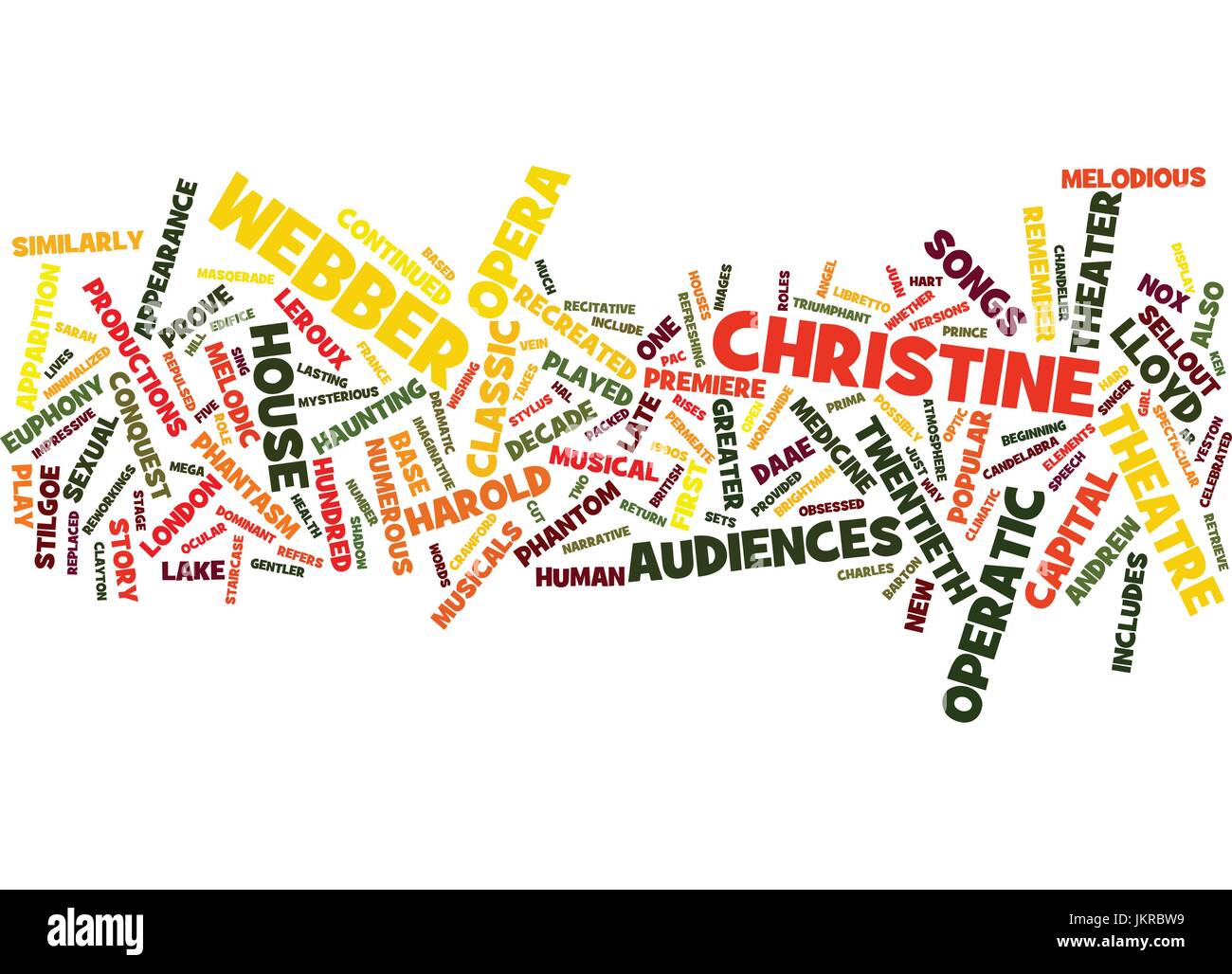 Phantom At The Opera Stock Vector Images - Alamy