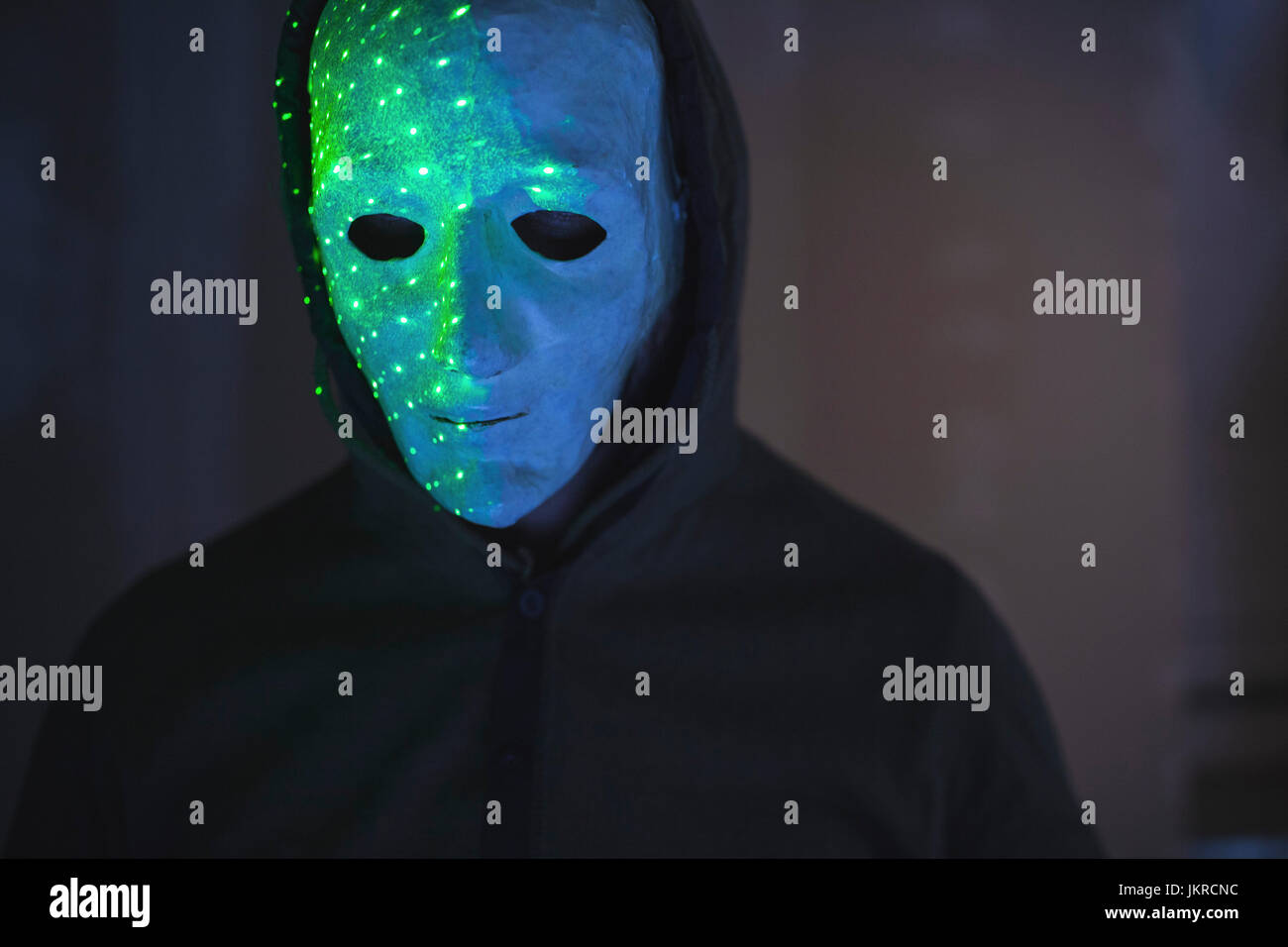 The glowing green man hi-res stock photography and images - Alamy