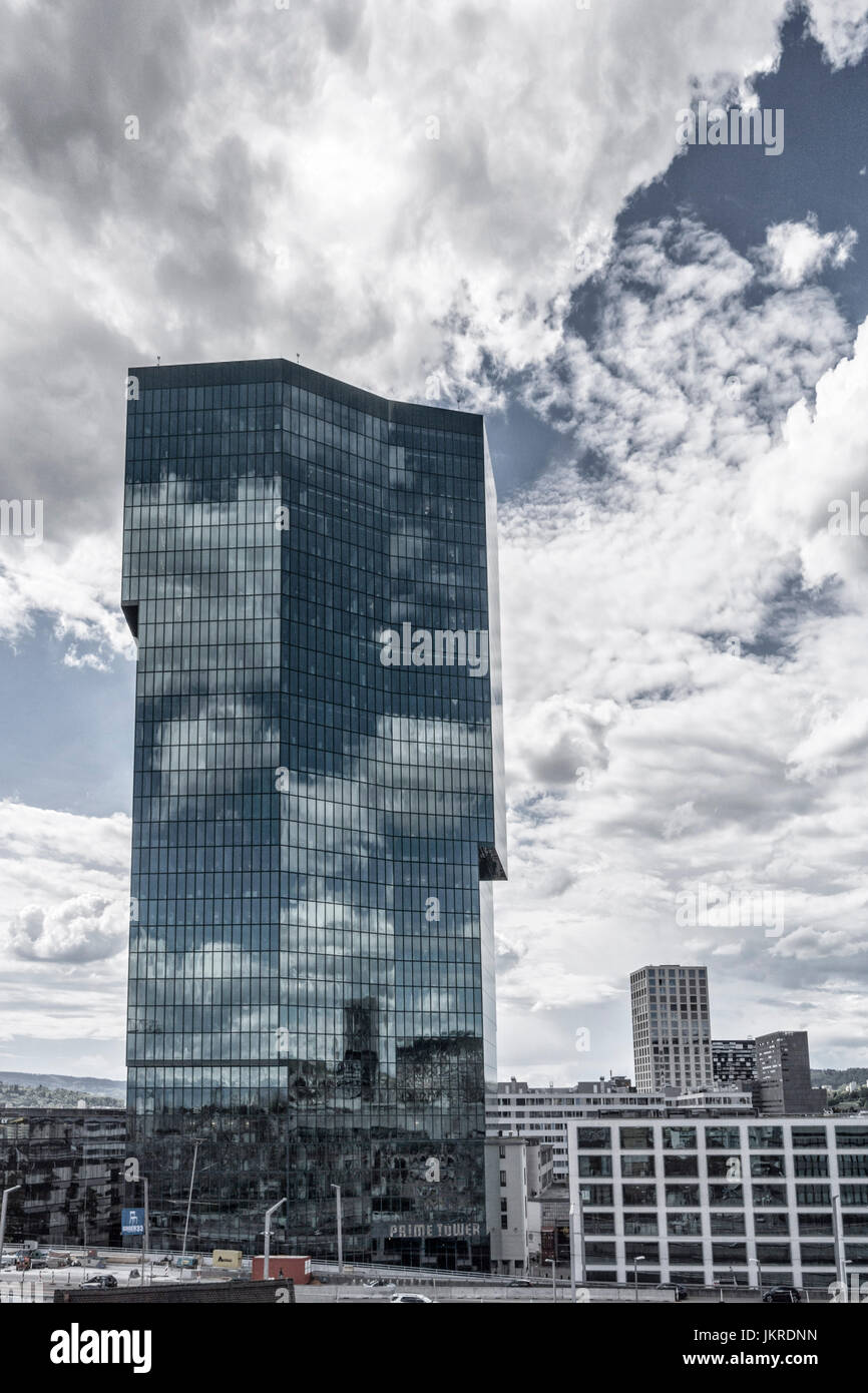 Prime tower zurich hi-res stock photography and images - Alamy